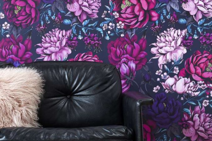 Flaunt Your Florals with New Wallpapers from Lisa Batson Goldberg